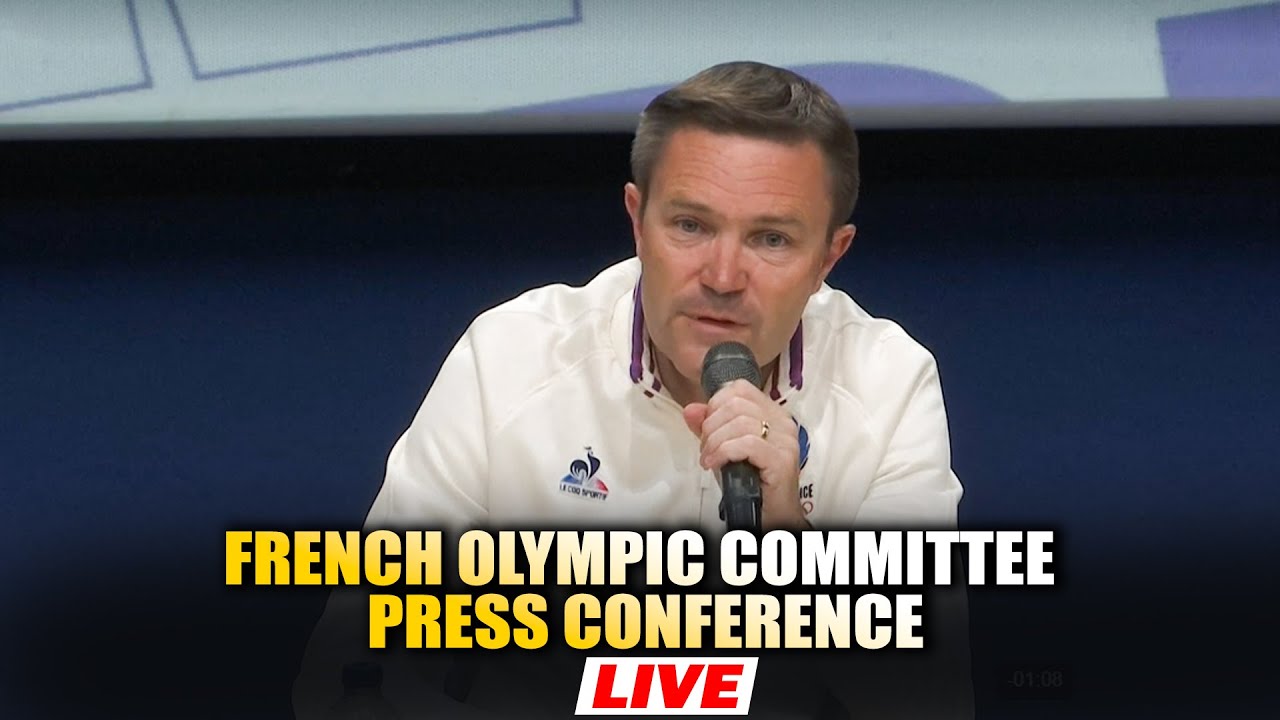 PARIS | French Olympic Committee holds press conference | France ...