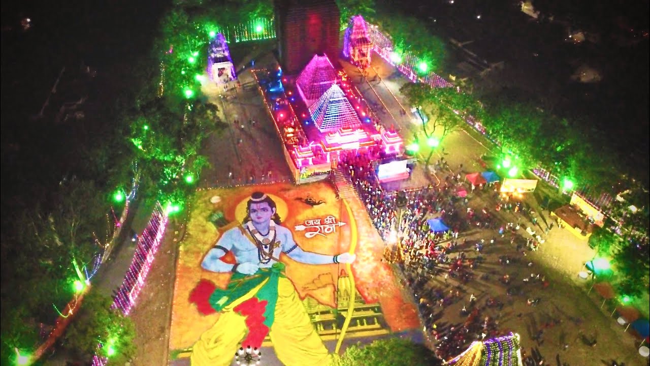 Biggest Rangoli Ever || World Record || Birla Mandir || Jamshedpur ...