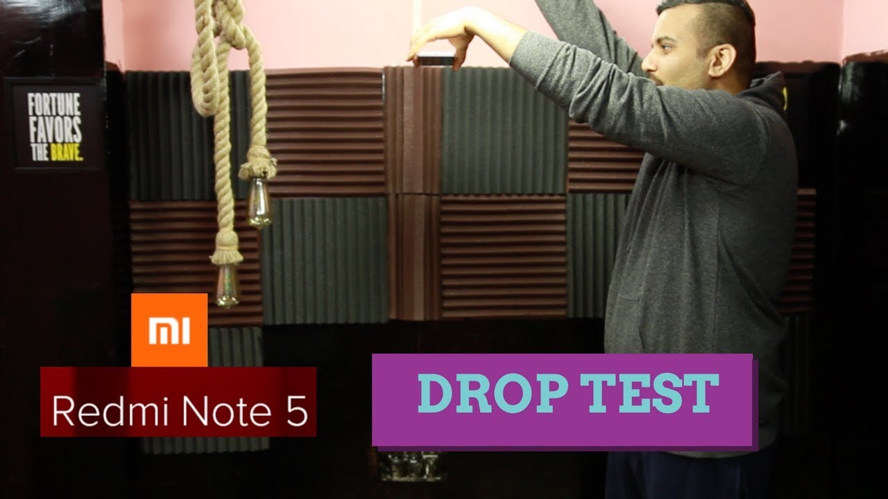Xiaomi Redmi Note 5 - Can it survive 6 Feet Drop Test ? (Hindi) - YouTube