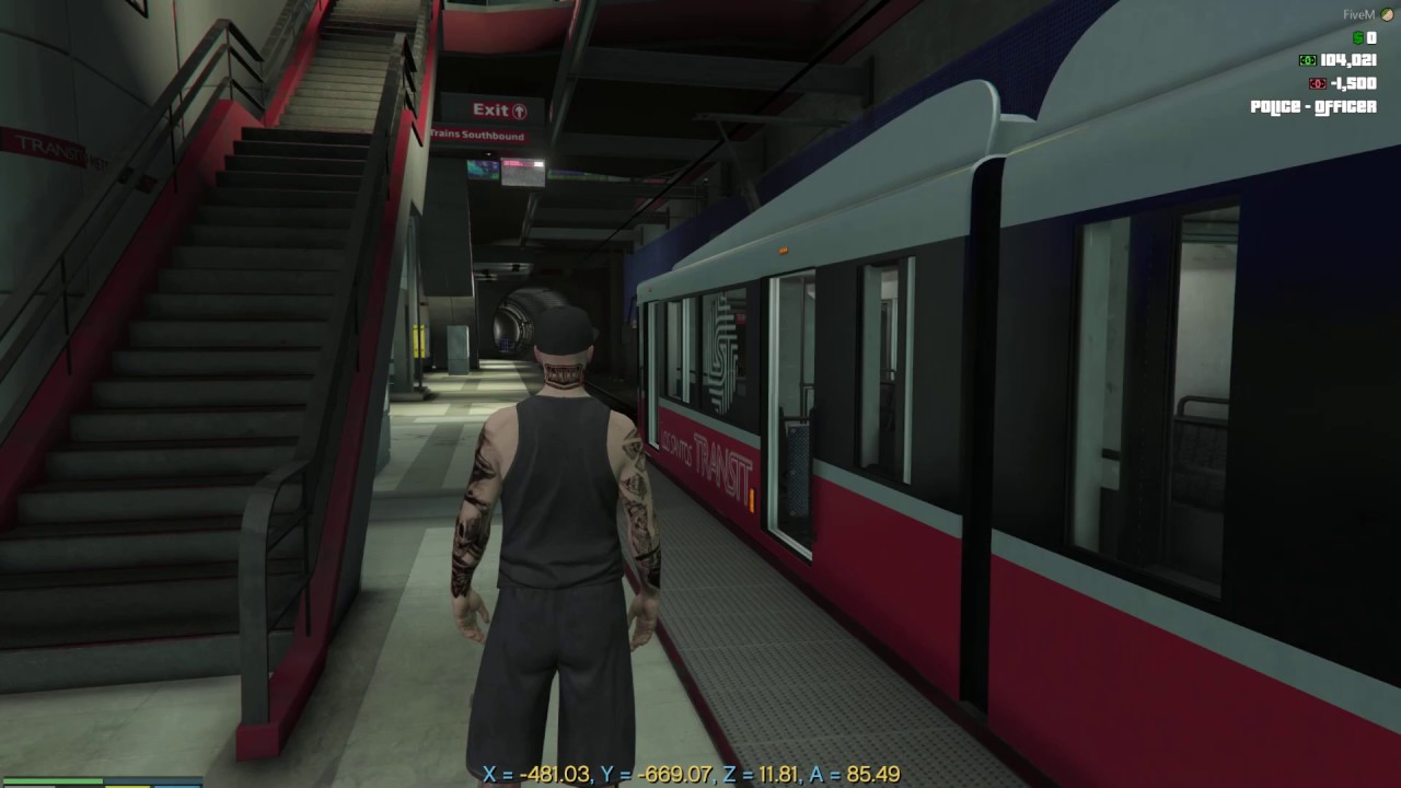 FiveM Trains - YouTube