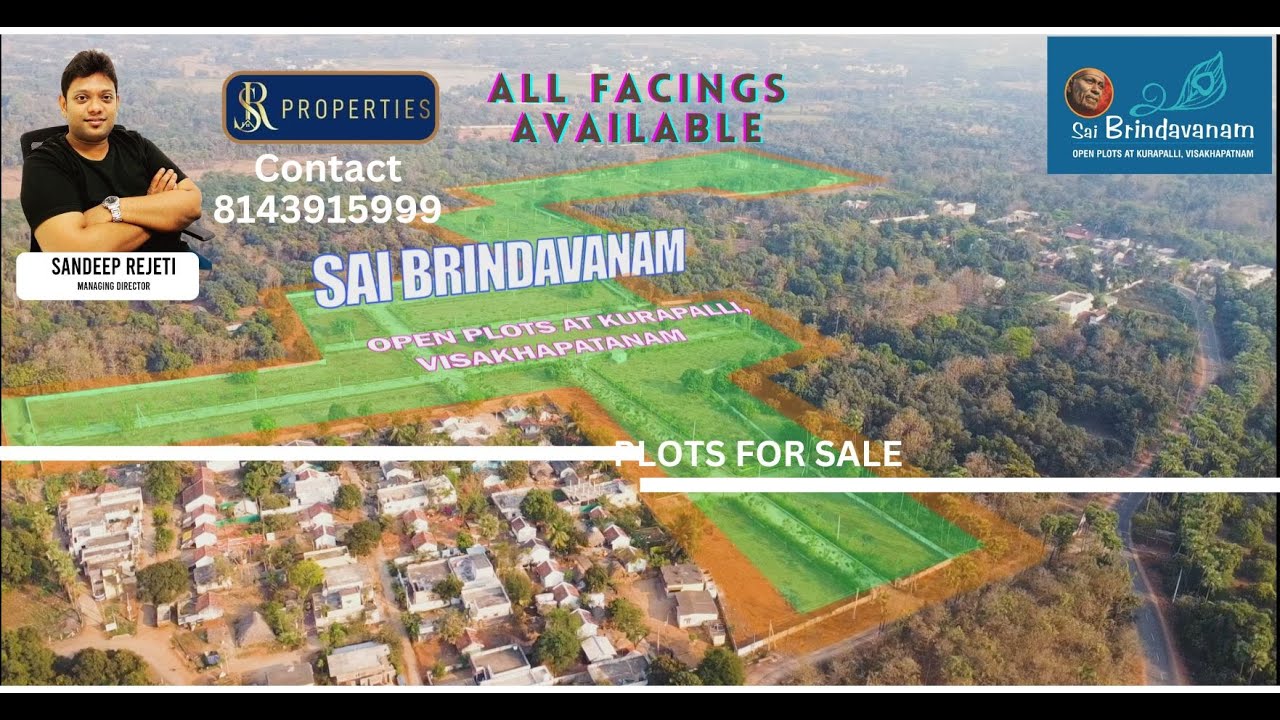 ALL FACING VUDA APPROVED PLOTS FOR SALE | NEAR TAGARAPUVALASA TO RAVIDI ...