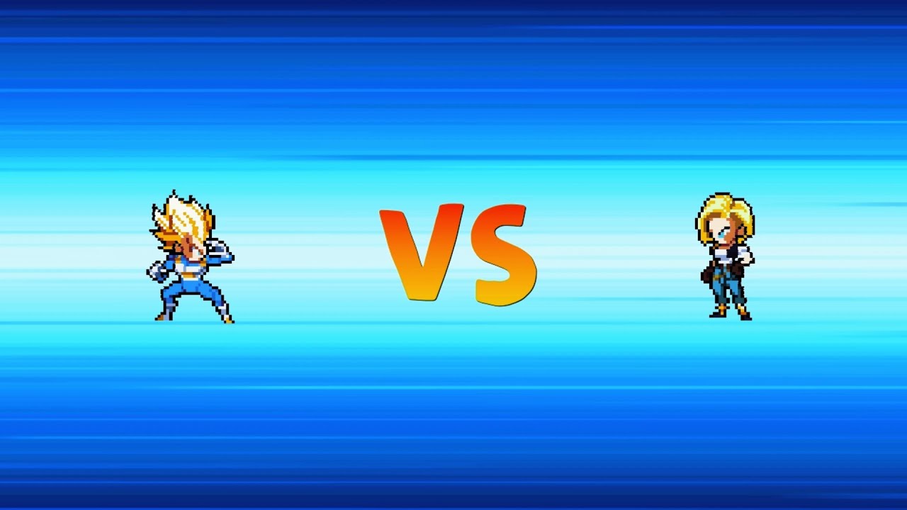 @kzx200 Vegeta Ssj Vs Android 18 / Power_warriors16.5! - YouTube