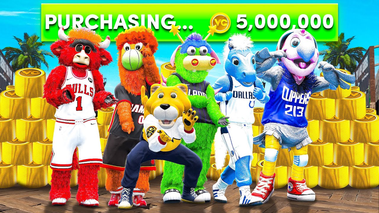 WINNING A GAME WITH EVERY MASCOT IN 1 VIDEO! - YouTube