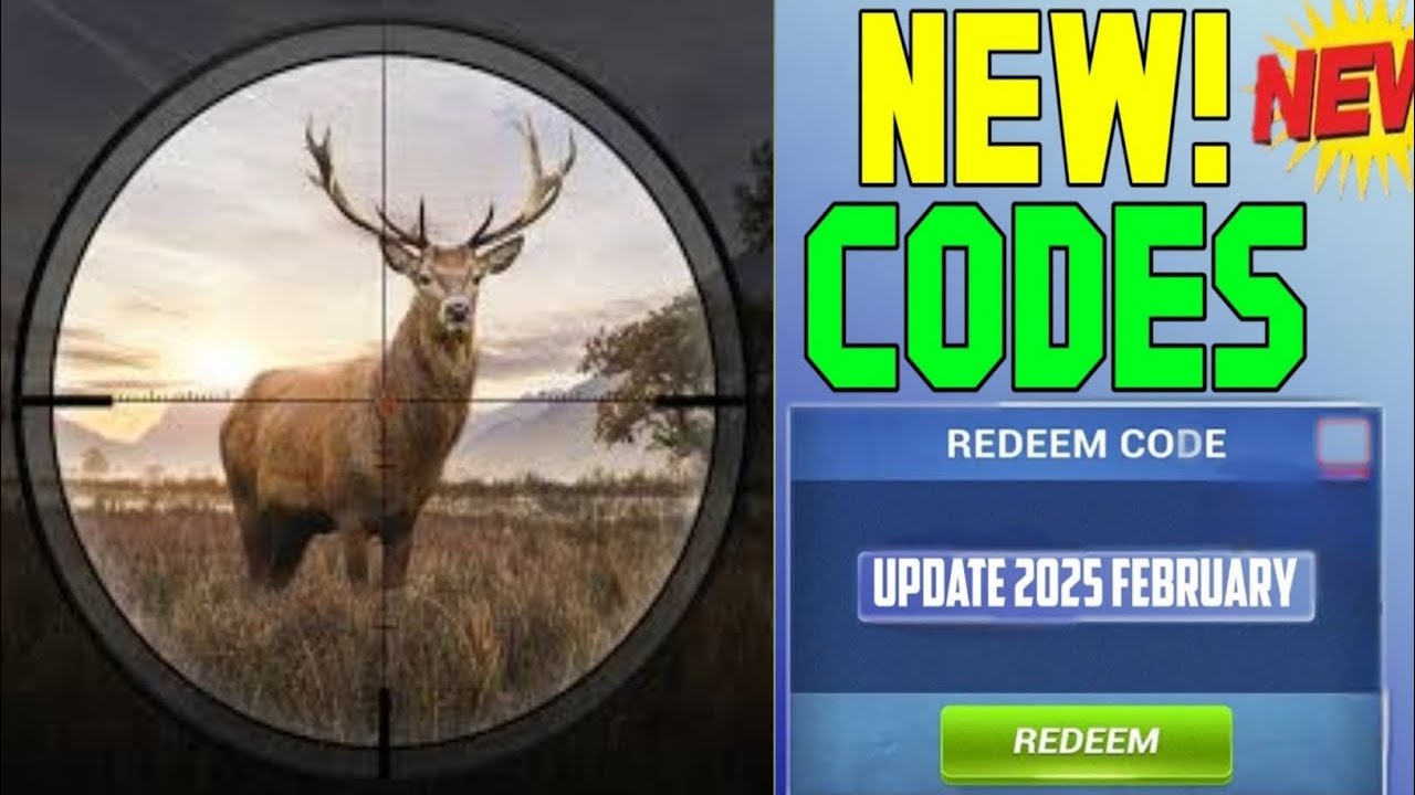 ALL 🎁 New ⚠️ Hunting Sniper Codes 2025 – How to Redeem & Claim Free Rewards!" - YouTube