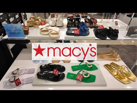 MACY'S 40-60% OFF TOP BRANDS 🛍✨️ #new #summer #handbags #shoes #trending #clearance #deals @gliceny 