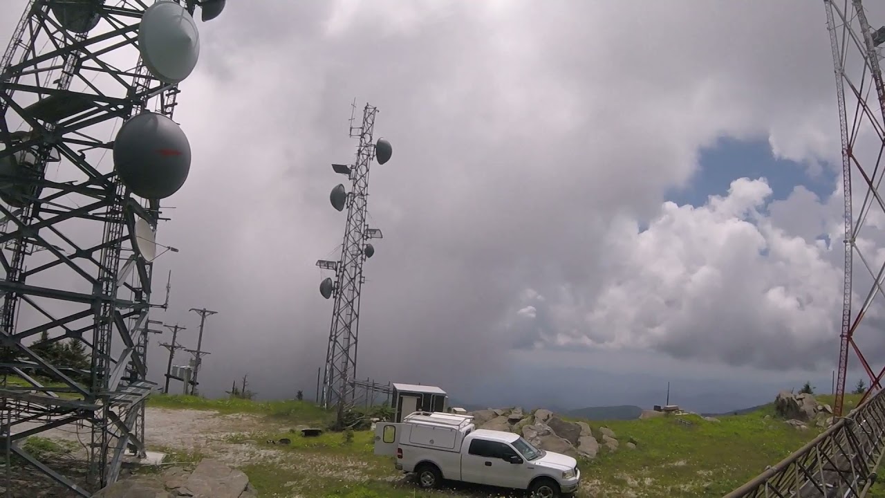 Mt Mitchell 220 repeater repair 7 16 21 - YouTube