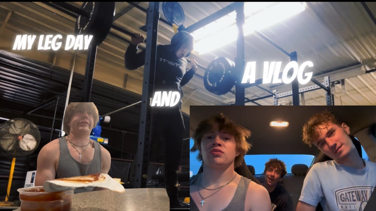 Leg Day Doom and My First Actual Vlog - YouTube