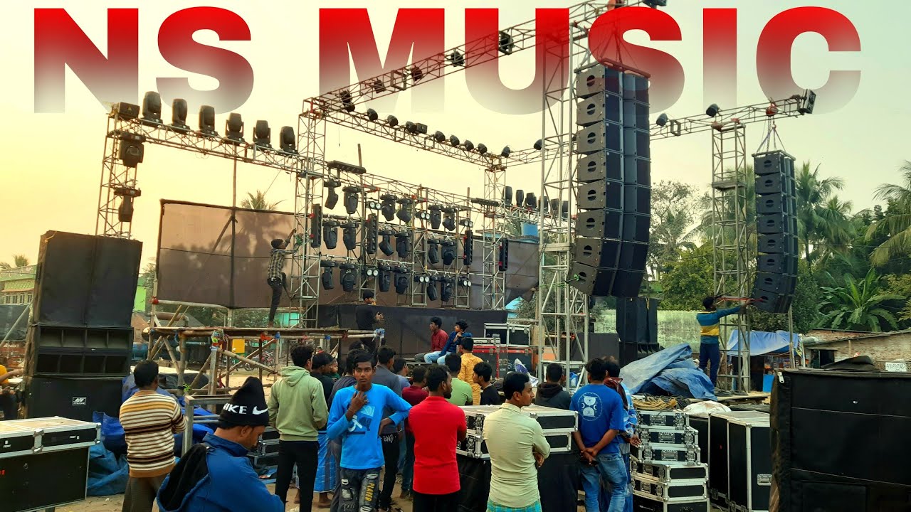 1st January উপলক্ষ্যে মাজনাতে NS MUSIC 🎵- এর ফুল সেটআপ ফিটিং হয়ে গেছে ...