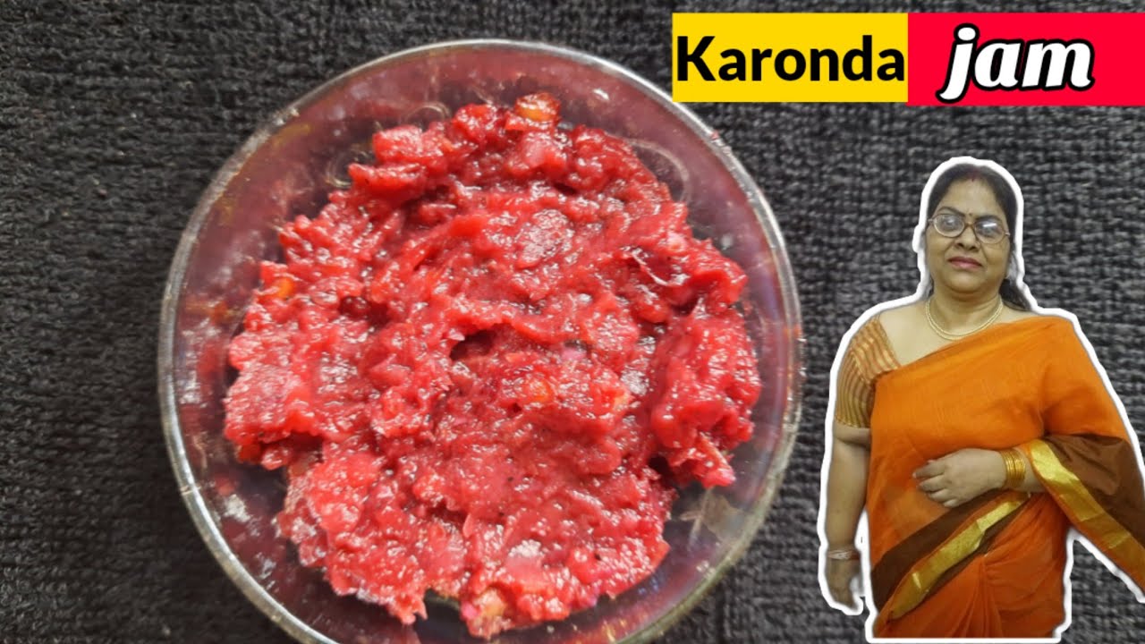 करोंदे की खट्टी मीठी चटनी | Easy And Simple to Make Karonda jam in 5 ...