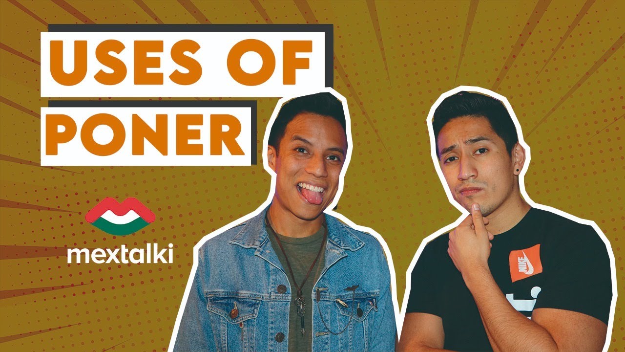 The verb PONER: A tricky Spanish verb with many meanings - YouTube