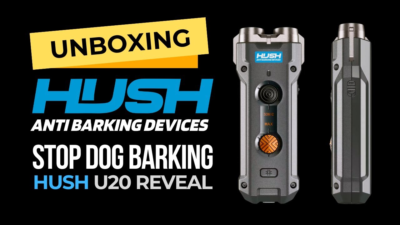 Unboxing the HUSH U20 Anti bark Device | Stop Dog Barking Effectively ...