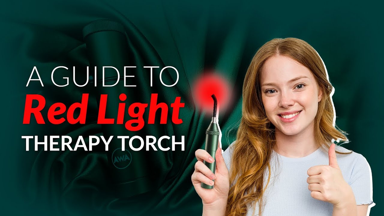 Unboxing AWA RLT Torch - Hand Held Red Light Therapy Device by American ...