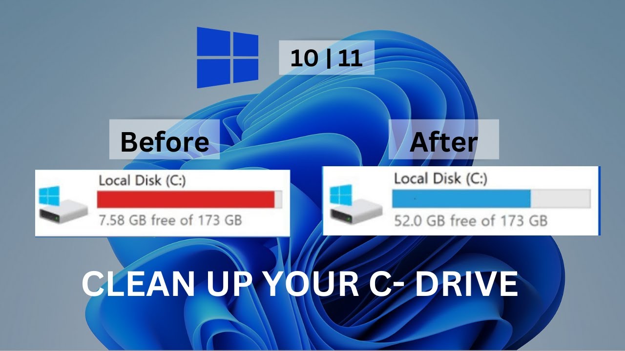 How to Clean C Drive in Windows | C Drive Ka Space Kaise Badhaye ...