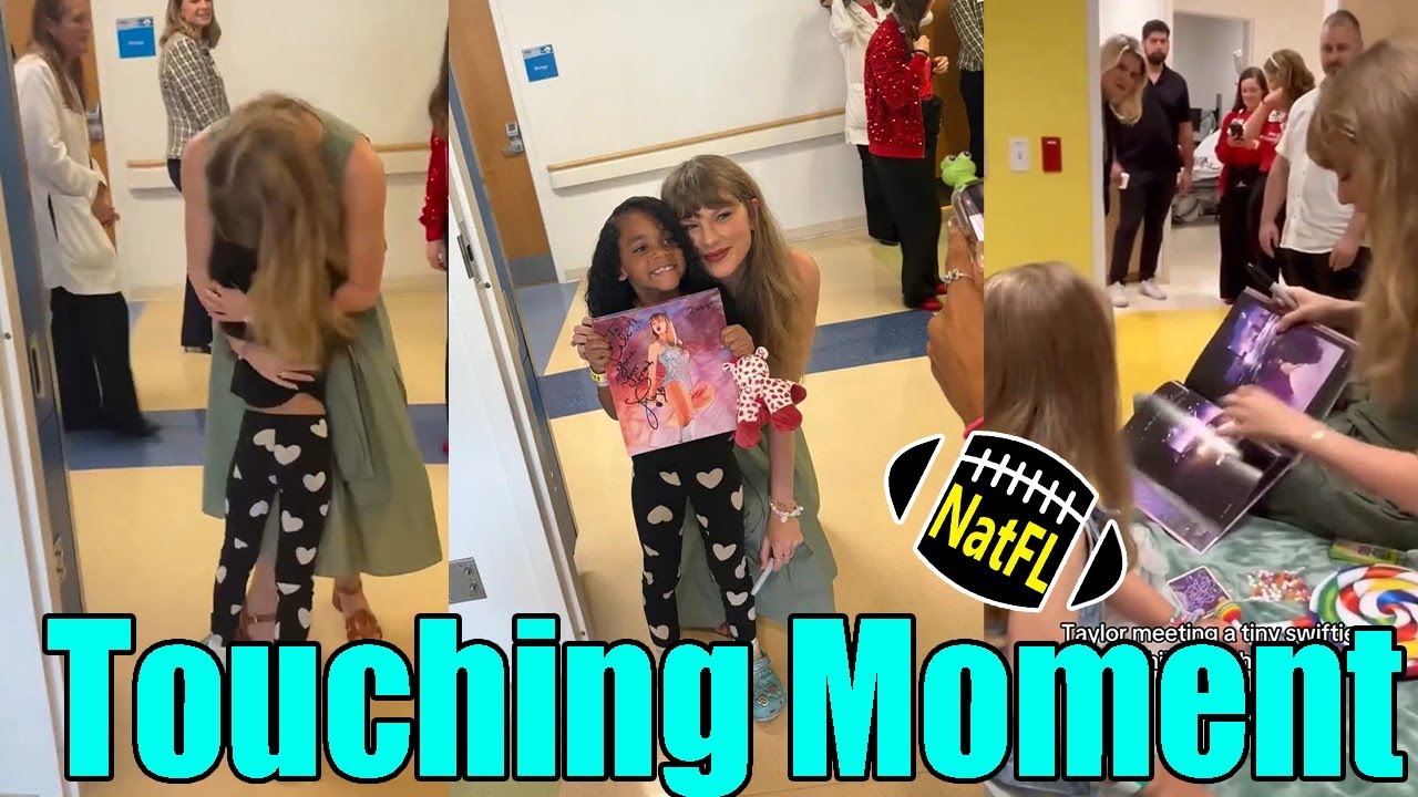 NEW VIDEO! Touching Moment young fan hugs Taylor Swift and tells Loves ...