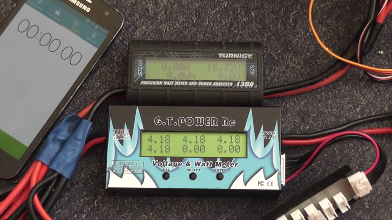 Onbo 3300 mah 45C 4S - YouTube