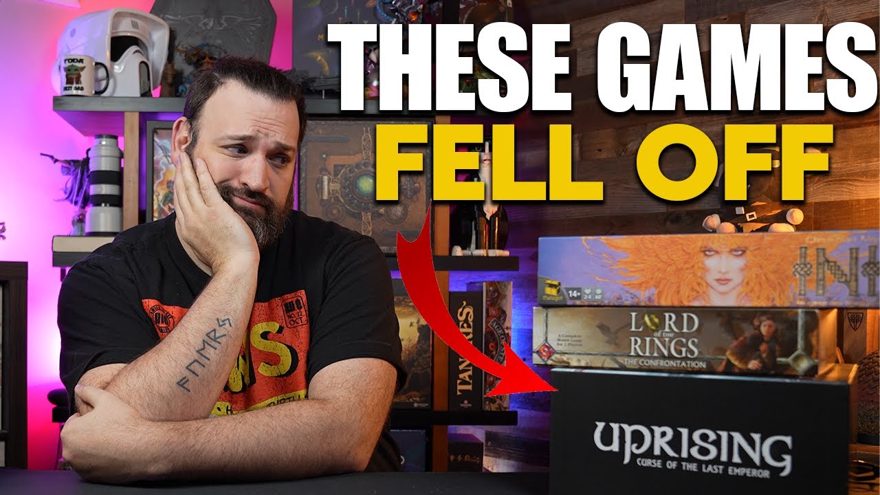 10 Games That Fell From My Top 50 Board Games Of All Time - YouTube