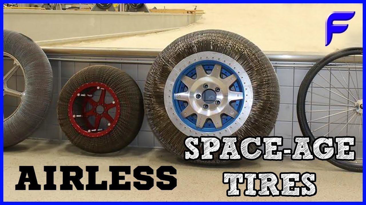 Incredible Airless, Super Elastic SMART Tire - A NASA licensed ...