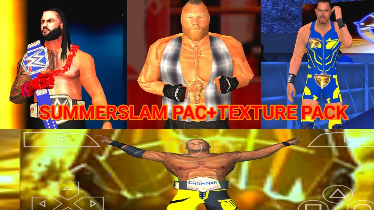 WWE 2K22-SUMMERSLAM ATTIRE PAC+TEXTURE - YouTube