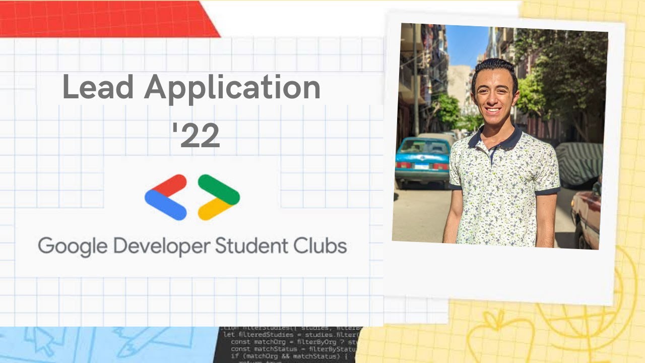 [Accepted] Google Developer Student Club (GDSC) Lead Application 2022 ...