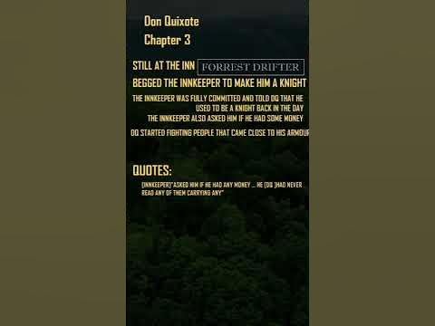 Don Quixote Chapter 3 Summary #shorts - YouTube