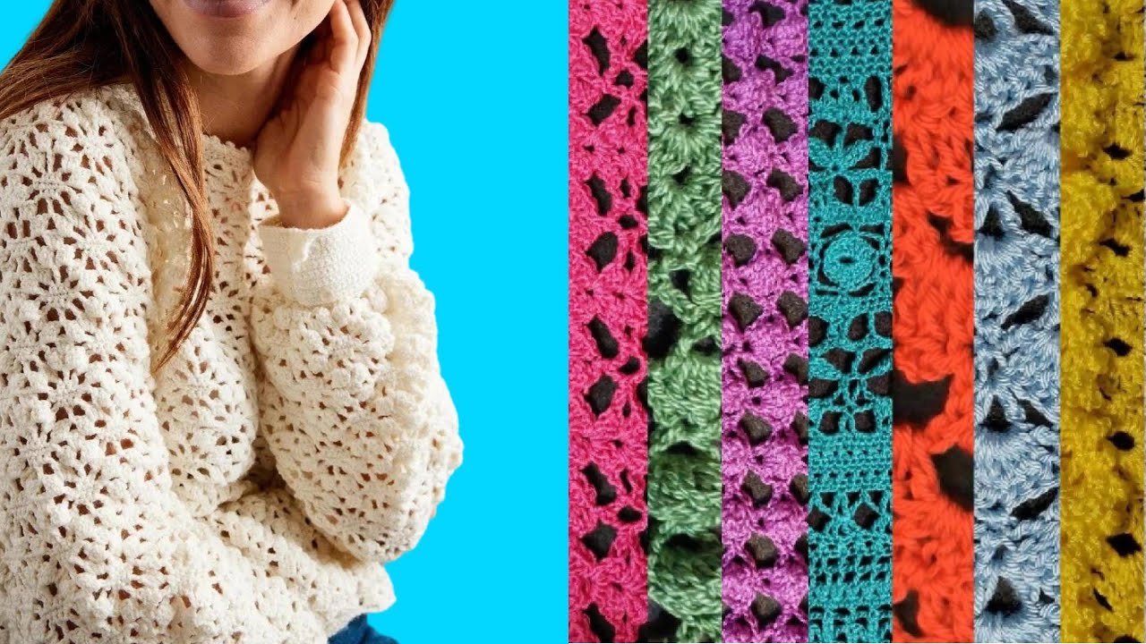 CROCHET SWEATER PULLOVER TUTORIAL - YouTube