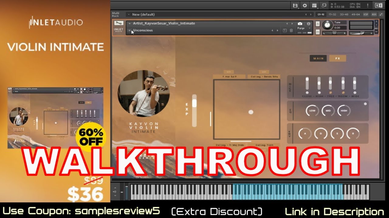 Violin Intimate (60% Off) by Inlet Audio | WALKTHROUGH & PLAYTHROUGH ...
