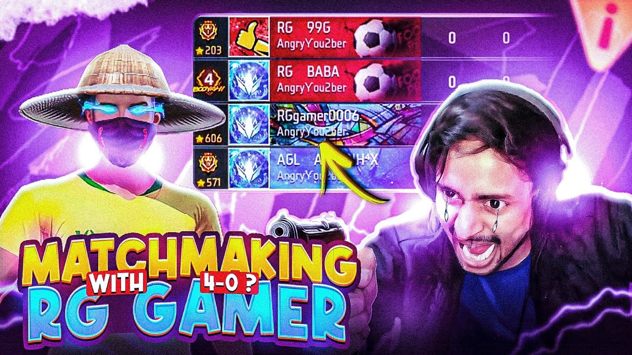 RG GAMER FULL ANGRY MODE ON 🤬 0-4 AFTER THIS MATCH 🤬🔥😂 RG GAMER VS GW ...