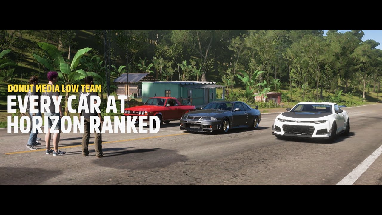 Forza Horizon 5 | DonutMedia Low Team | Chapter 3: Every Car at Horizon ...