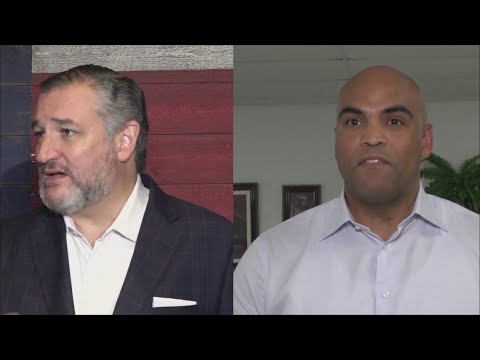 Senator Ted Cruz and his opponent Congressman Colin Allred face off ...