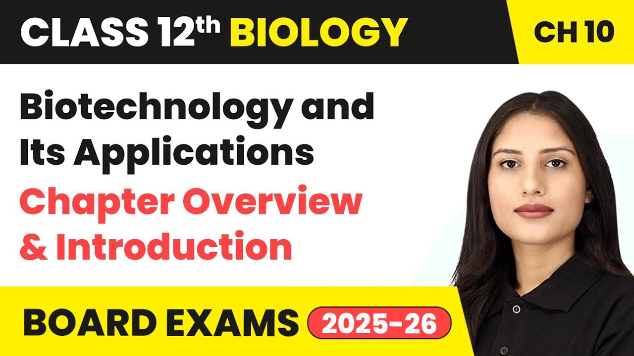 Biotechnology and Its Applications - Chapter Overview & Introduction | Class 12 Biology Chapter ...