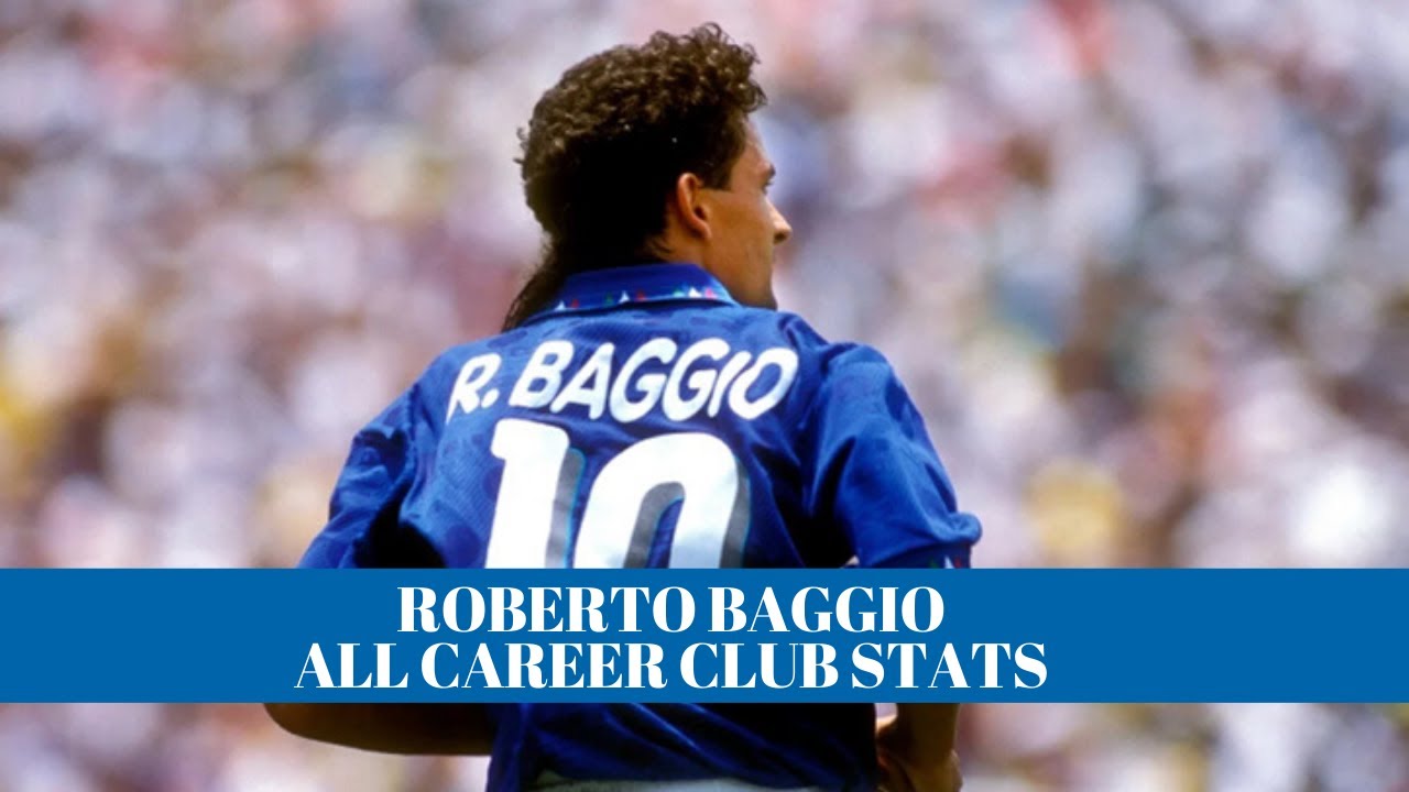 Roberto Baggio ALL Club Career stats | Roberto Baggio Goals & Best ...