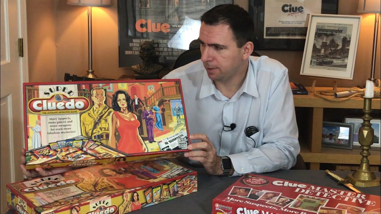 Super Cluedo (UK & German) Board Game Artwork Review & Comparison to ...