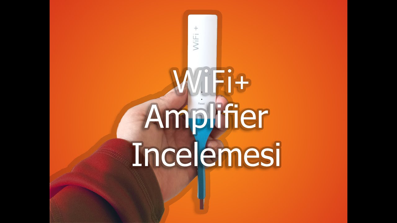 WiFi+ Amplifier 2.4 GHz Wireless Range Extender İncelemesi/Review - YouTube
