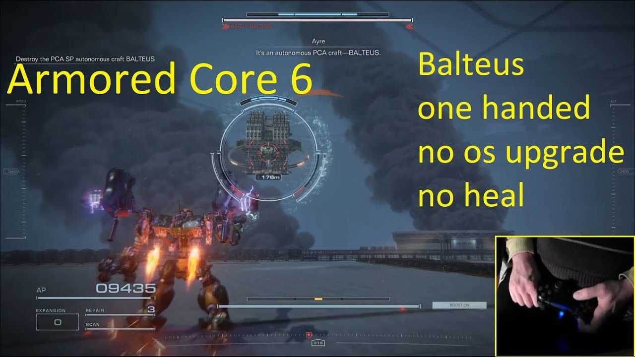 Armored Core VI - Balteus - one handed - YouTube