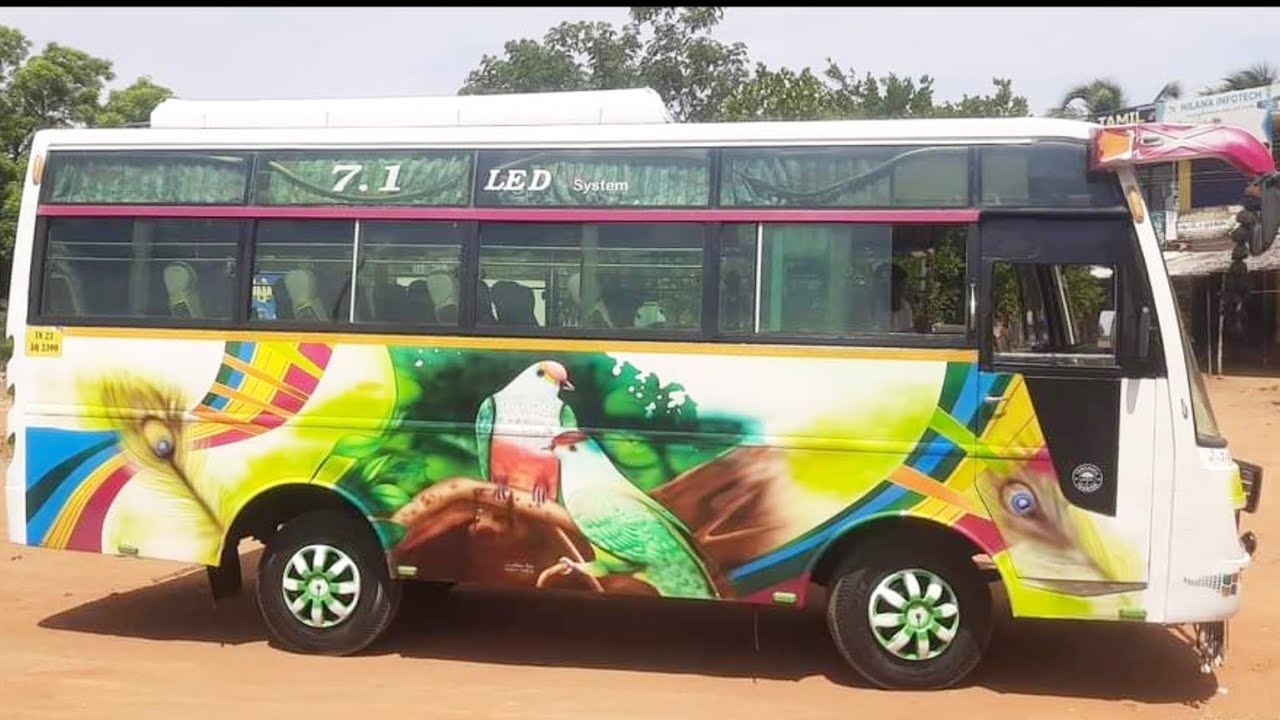 அருமையான கண்டிஷனில் TATA 407 Coach Van Sales#coach #coachvan # ...