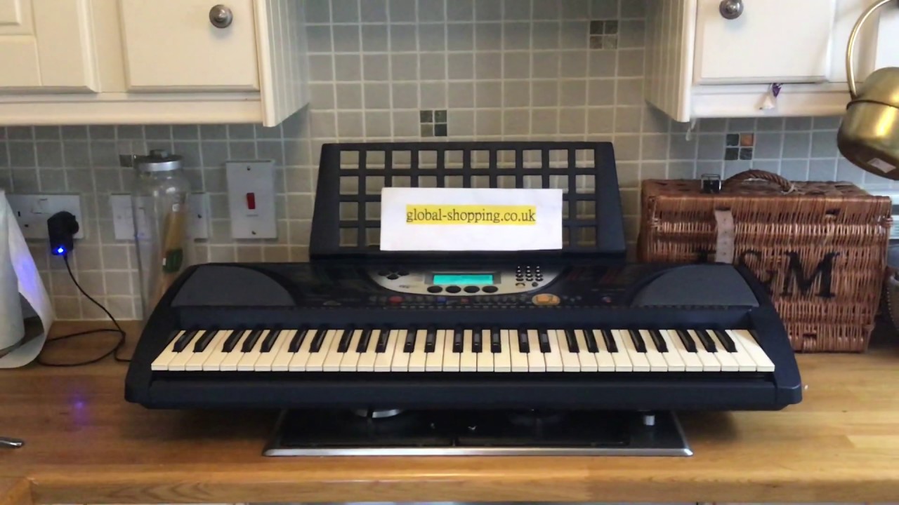 Global-shopping.co.uk Yamaha psr270 MIDI PSR-270 VGC keyboard world ...