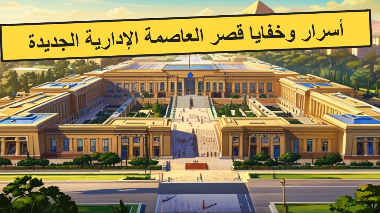 شوف 👈 اسرار وخفايا القصر الرئاسي بالعاصمة الادارية الجديدة 2024 Youtube