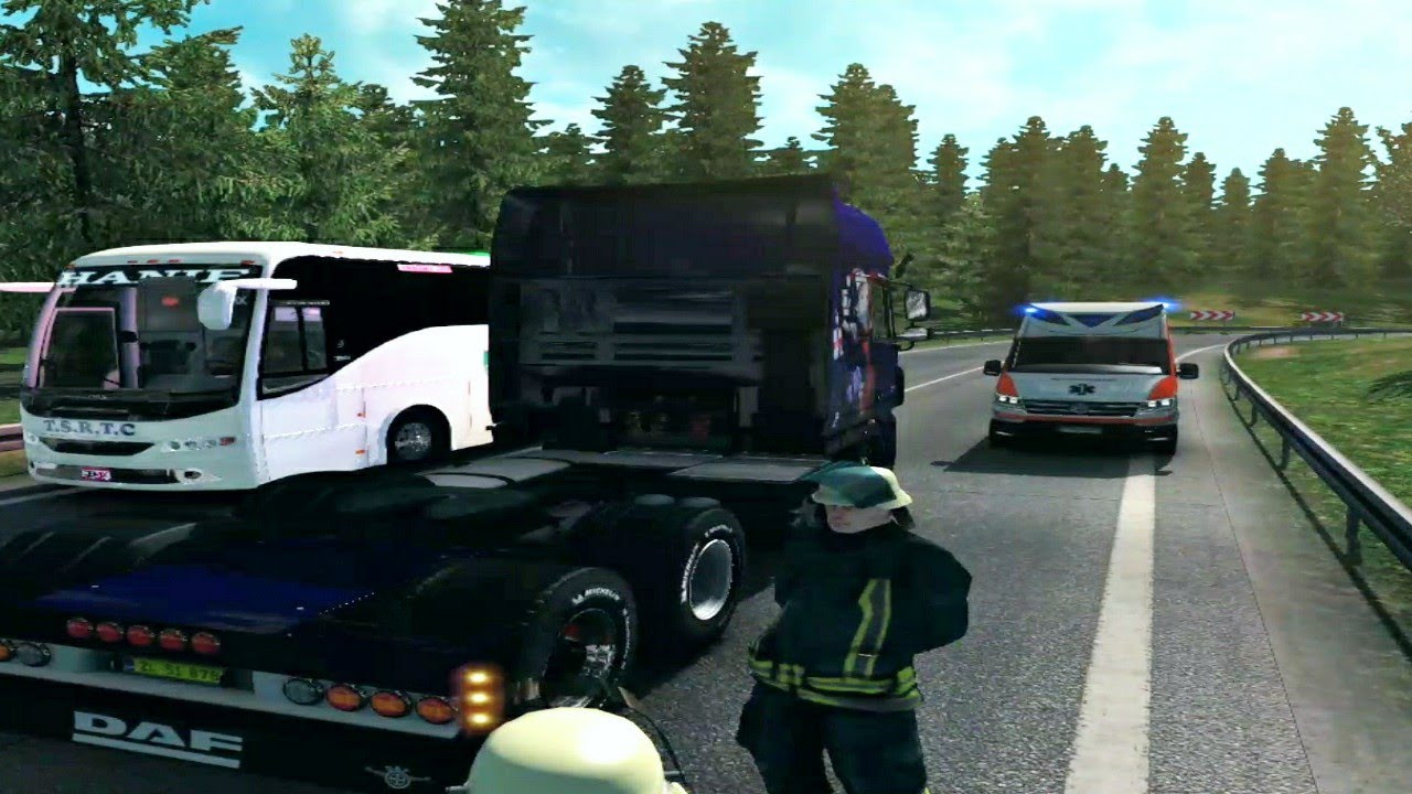 Euro truck simulator 2 DAF Truck Simulator 👍#eurotrucksimulator #games ...