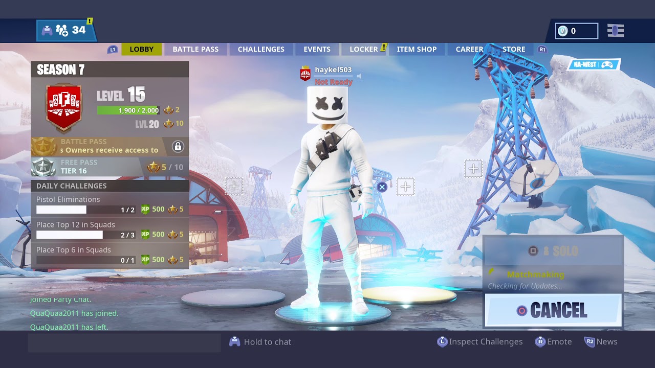 NEW MARSHMELLO SKIN IN FORTNITE - YouTube