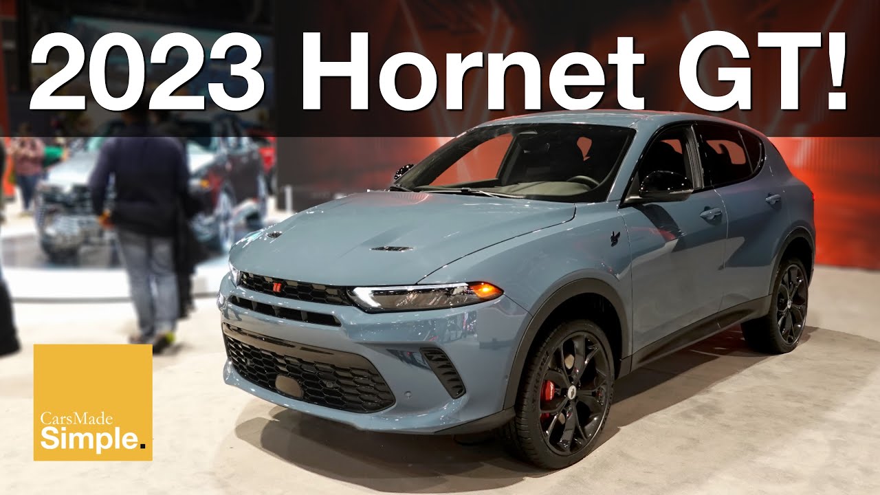 2023 Dodge Hornet GT AWD | Most Powerful Compact Crossover - YouTube