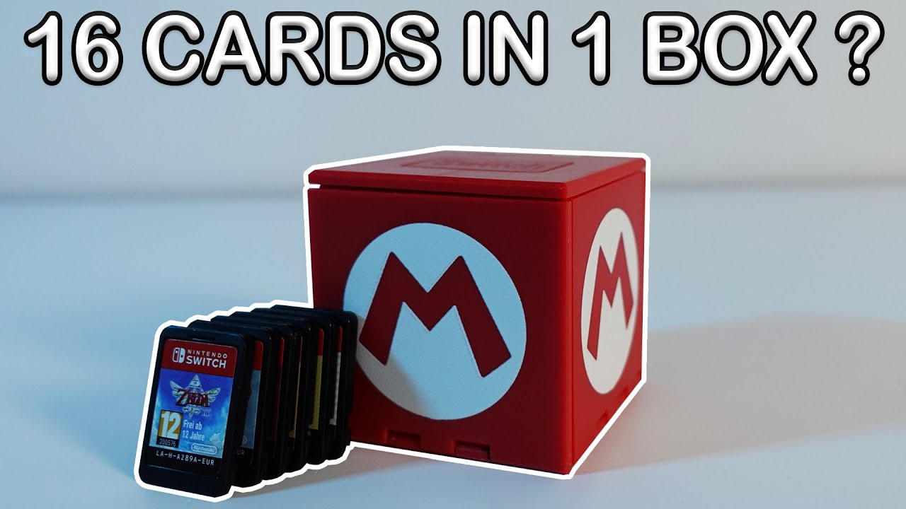Game Card Case for Nintendo Switch | Unboxing - YouTube