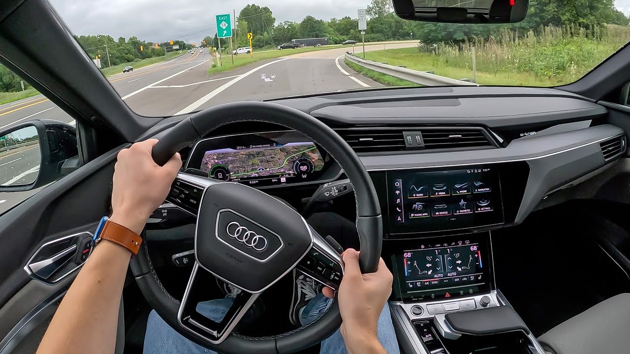 2024 Audi Q8 Sportback e-tron - POV Test Drive (Binaural Audio) - YouTube