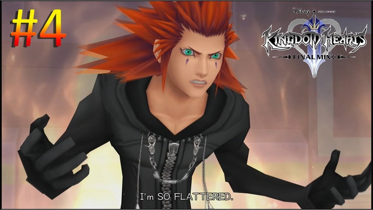 Kingdom Hearts 2: Final Mix - Axel Boss Fight 2 - YouTube