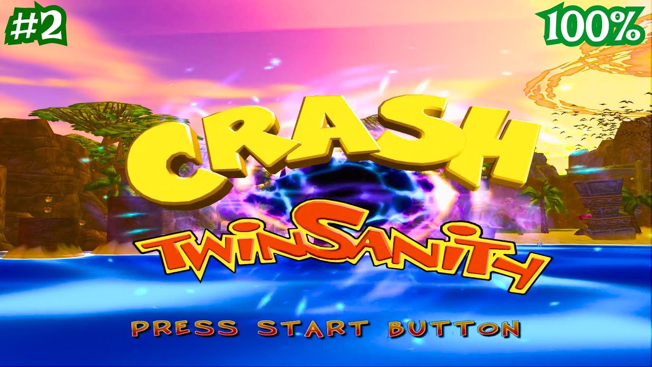 Crash Twinsanity PS2 - Walkthrough 100% - Twinsanity Island / Cavern ...