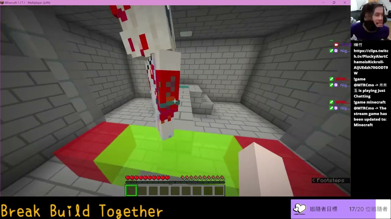 Minecraft | Break Build Together ep1 | NNNNN | @米米玉、@少千 - YouTube