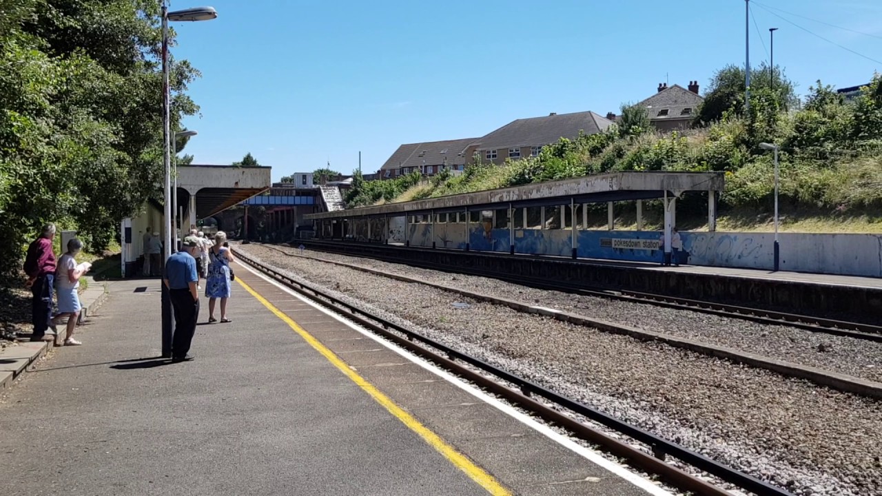 Bournemouth Belle 5/7/2017 Pokesdown Station 12.32 - YouTube