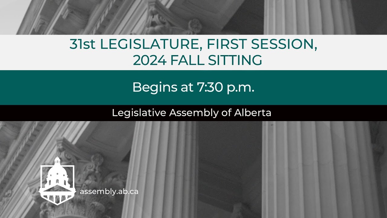 November 27th, 2024 - Evening Session - Legislative Assembly of Alberta ...