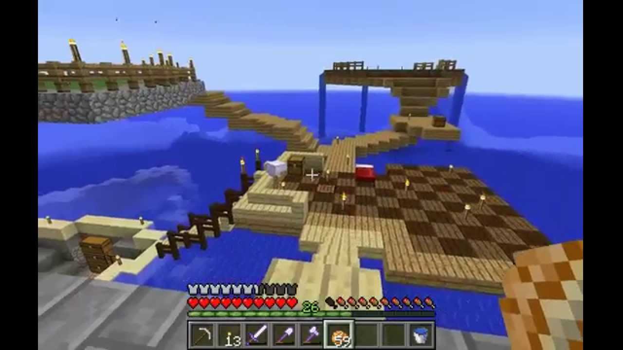 Minecraft cu avg - ep 73 - poduri si podulete - YouTube