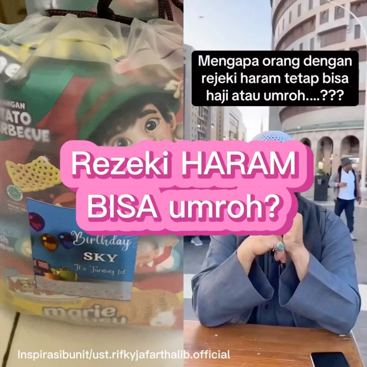 Rezeki HARAM, bisa Umroh ? - YouTube