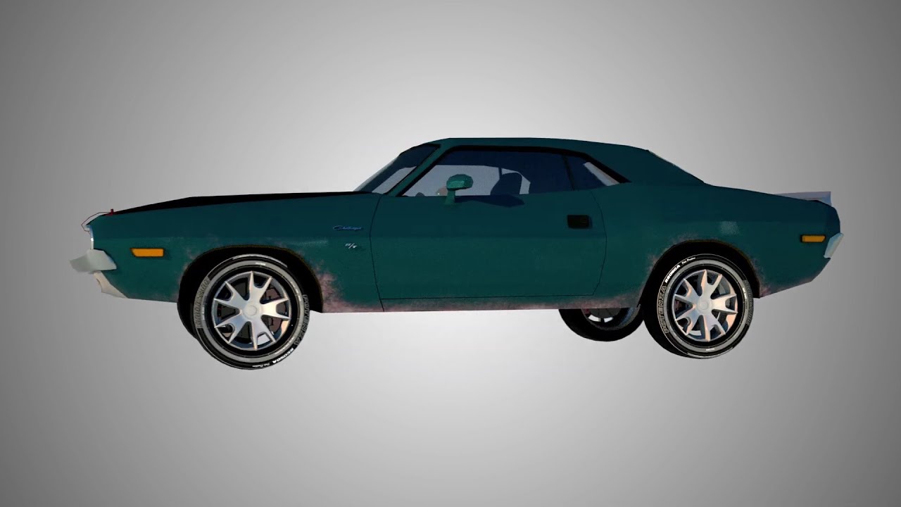 Dodge Challenger Turntable - YouTube